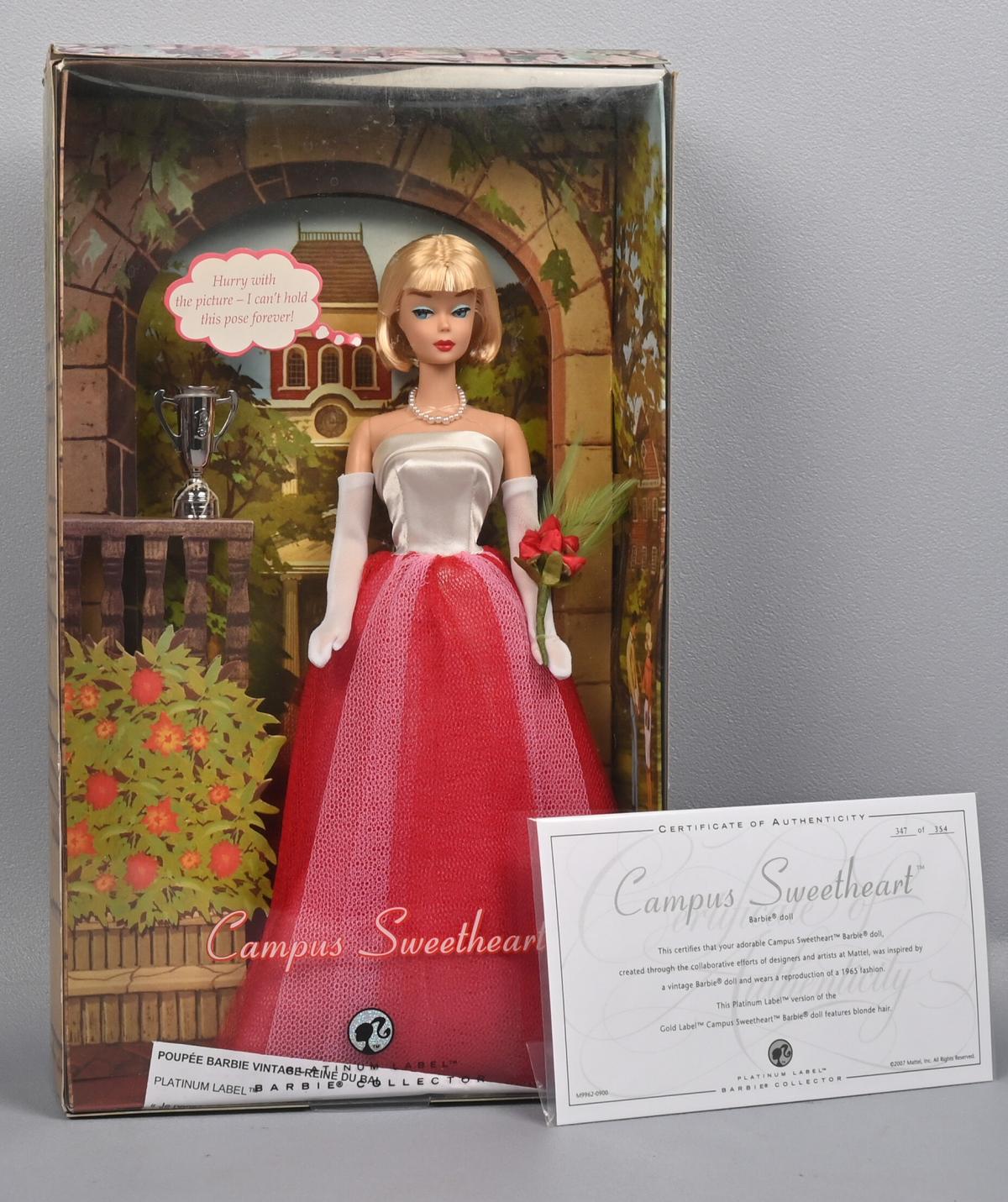 BARBIE - OURS STEIFF - COROLLE