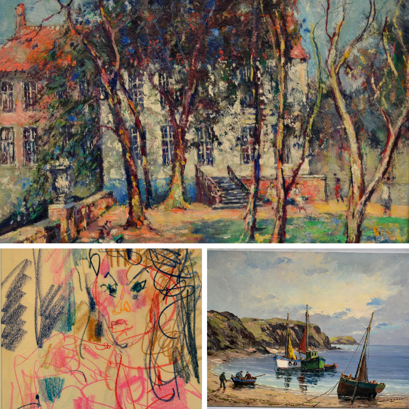 Belle vente de tableaux modernes à Nantes : collection de Mr L.