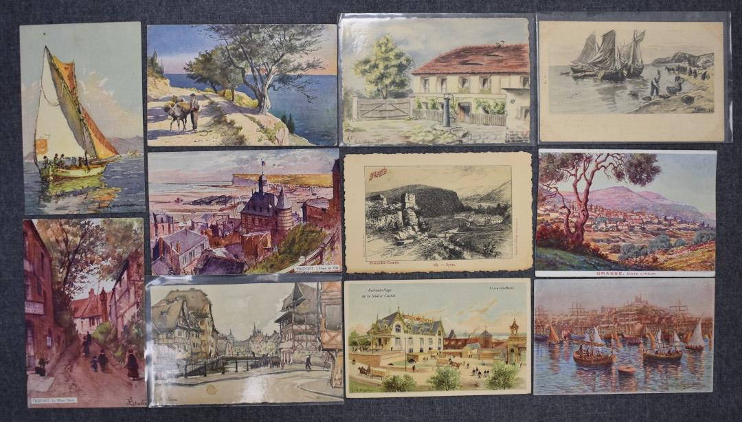 TIMBRES-CARTES POSTALES-MONNAIE-VIEUX PAPIERS