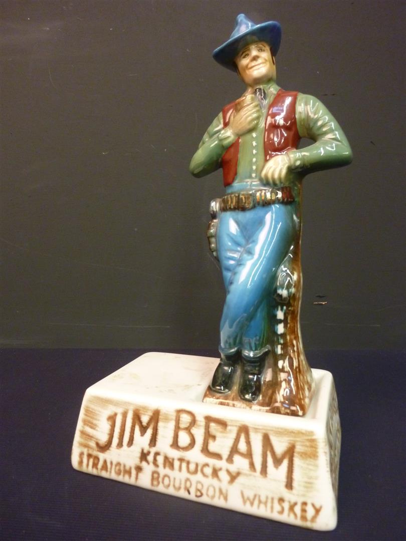 Jim Beam Cowboy Bottle Stand - The Best Picture Of Beam