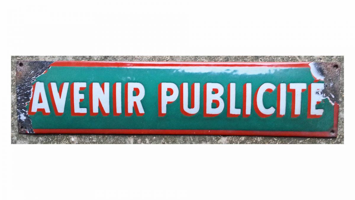 Collection de 300 Plaques publicitaires émaillées ancienne