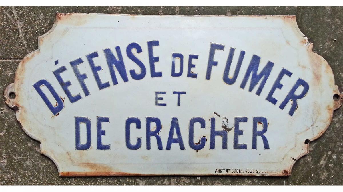 Collection de 300 Plaques publicitaires émaillées ancienne